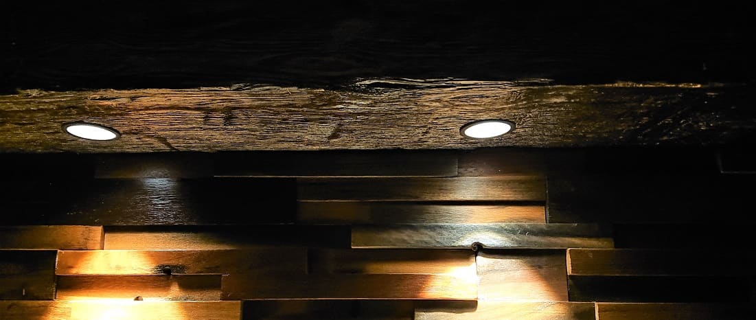 Hanging Rustic Beam Lights, Suspended Light Panel, Ceiling, Light Fixture